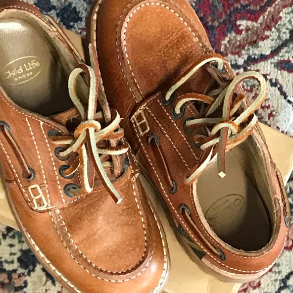 Child Life | Shoes | Nib Child Life Boys Leather Shoes Lug Sole 5 D ...